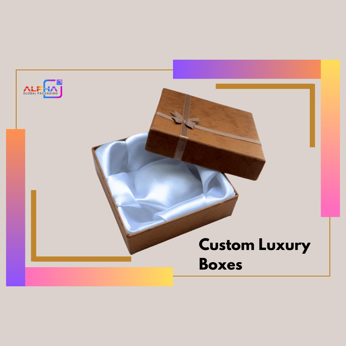 Custom Luxury Boxes: Elevating Brand Image and Product Experience ...