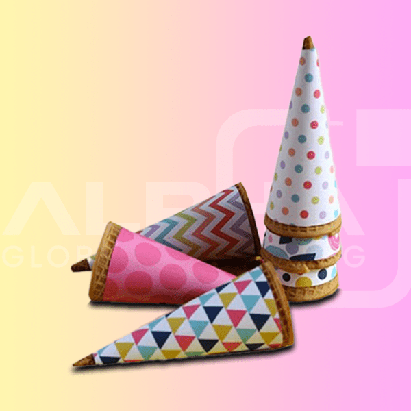 Ice Cream Cone Holder | Cone Sleeves | Alpha Global Packaging